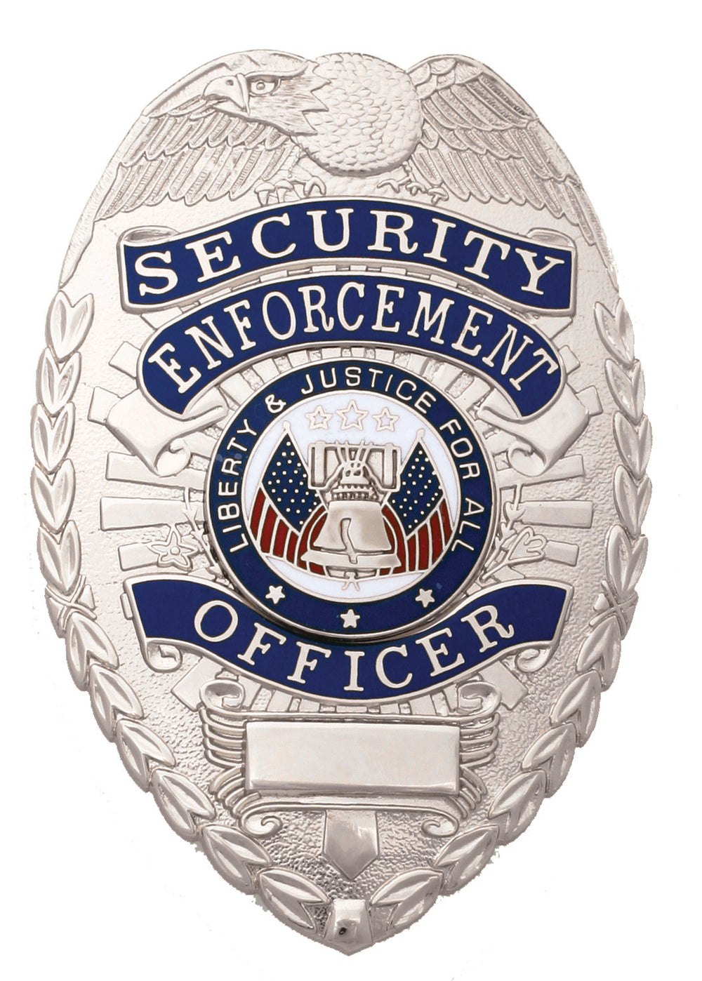 First Class Security Enforcement Officer Silver Shield Badge – Uniform ...