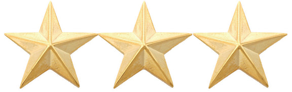 First Class Three Star Insignia Pair – Uniform Warehouse: Security ...