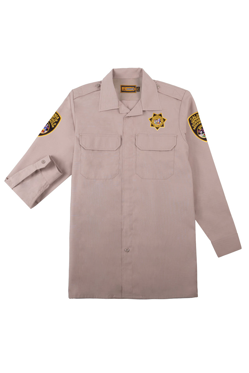 CDCR Class C Long Sleeve Uniform Shirt – Uniform Warehouse: Security ...