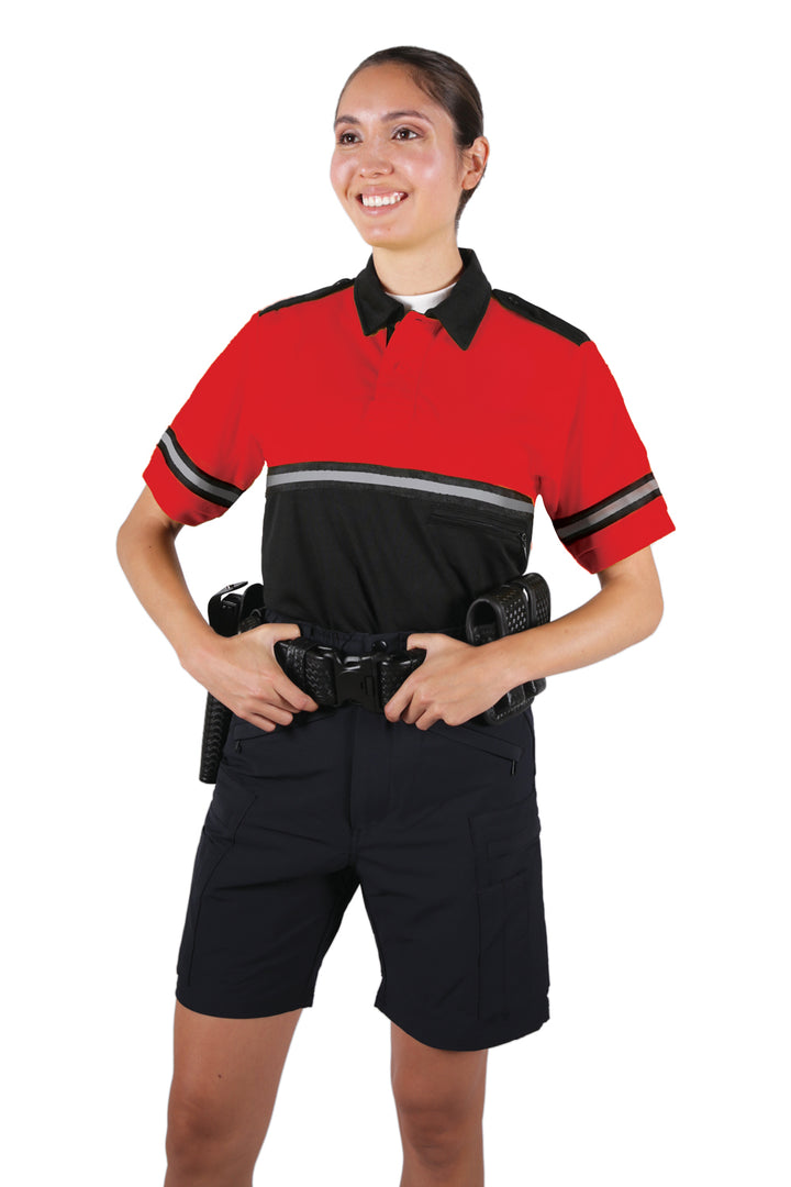 First Class Two Tone Bike Patrol Shirt with Zipper Pocket – Uniform ...