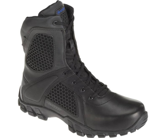 Bates Strike 8" Side Zip Boots Medium (Black) – Uniform Warehouse ...