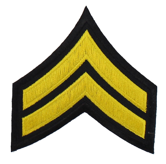 Corporal Chevron (Gold on Black) – Uniform Warehouse: Security Uniforms ...