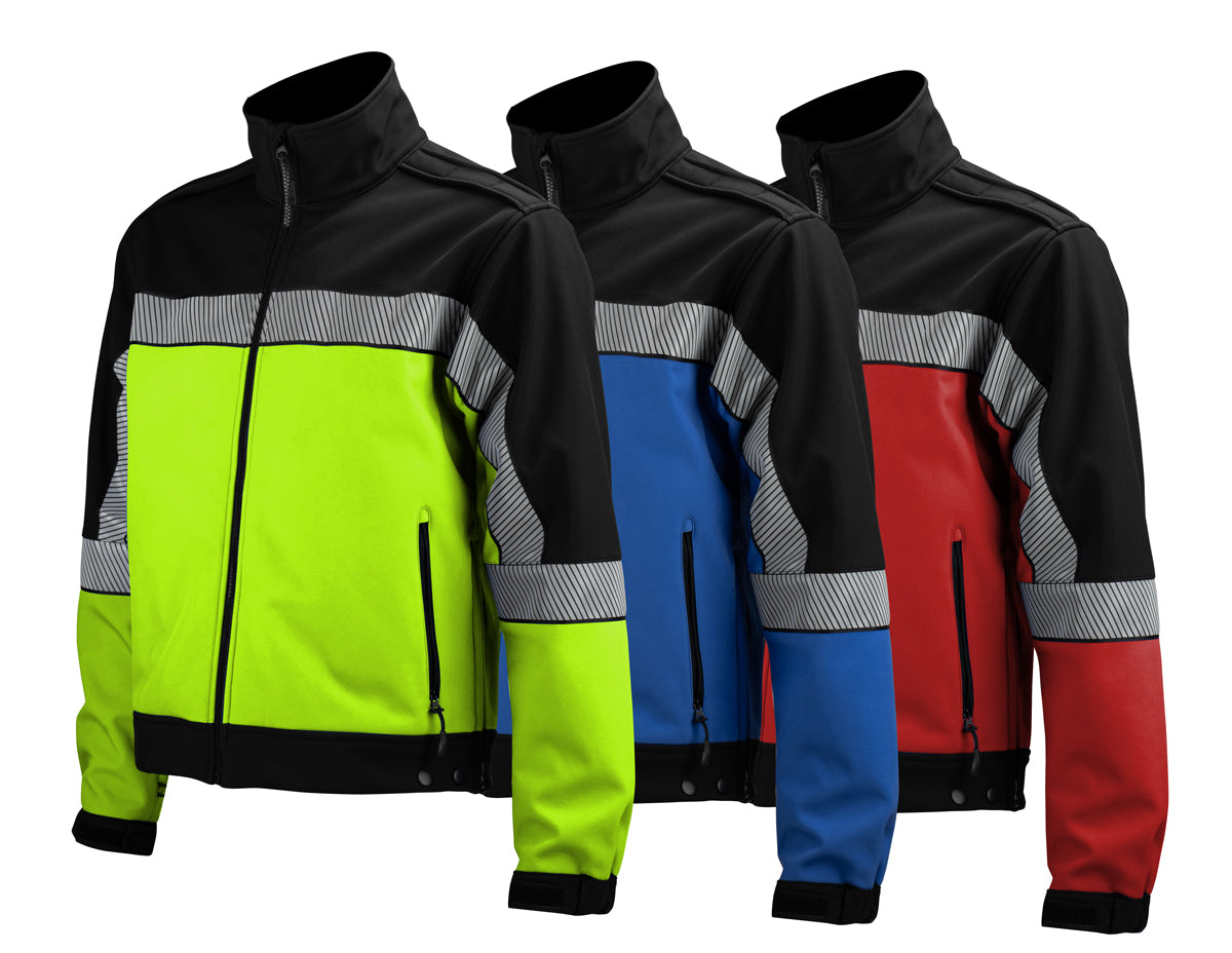 Sinatra Uniform Hi-Vis Soft Shell Jacket – Uniform Warehouse: Security ...