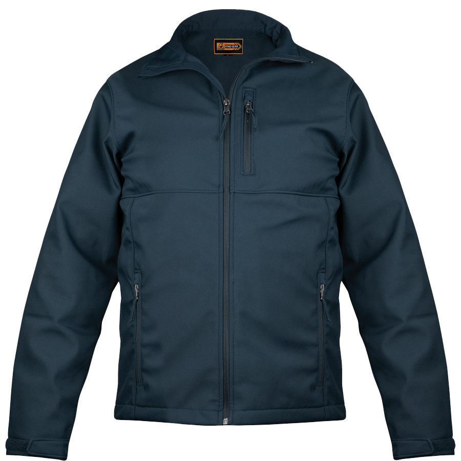 Ryno Gear Light Duty Windproof / Water-Resistant Soft Shell Jacket ...