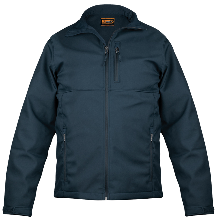 Ryno Gear Light Duty Windproof / Water-Resistant Soft Shell Jacket ...