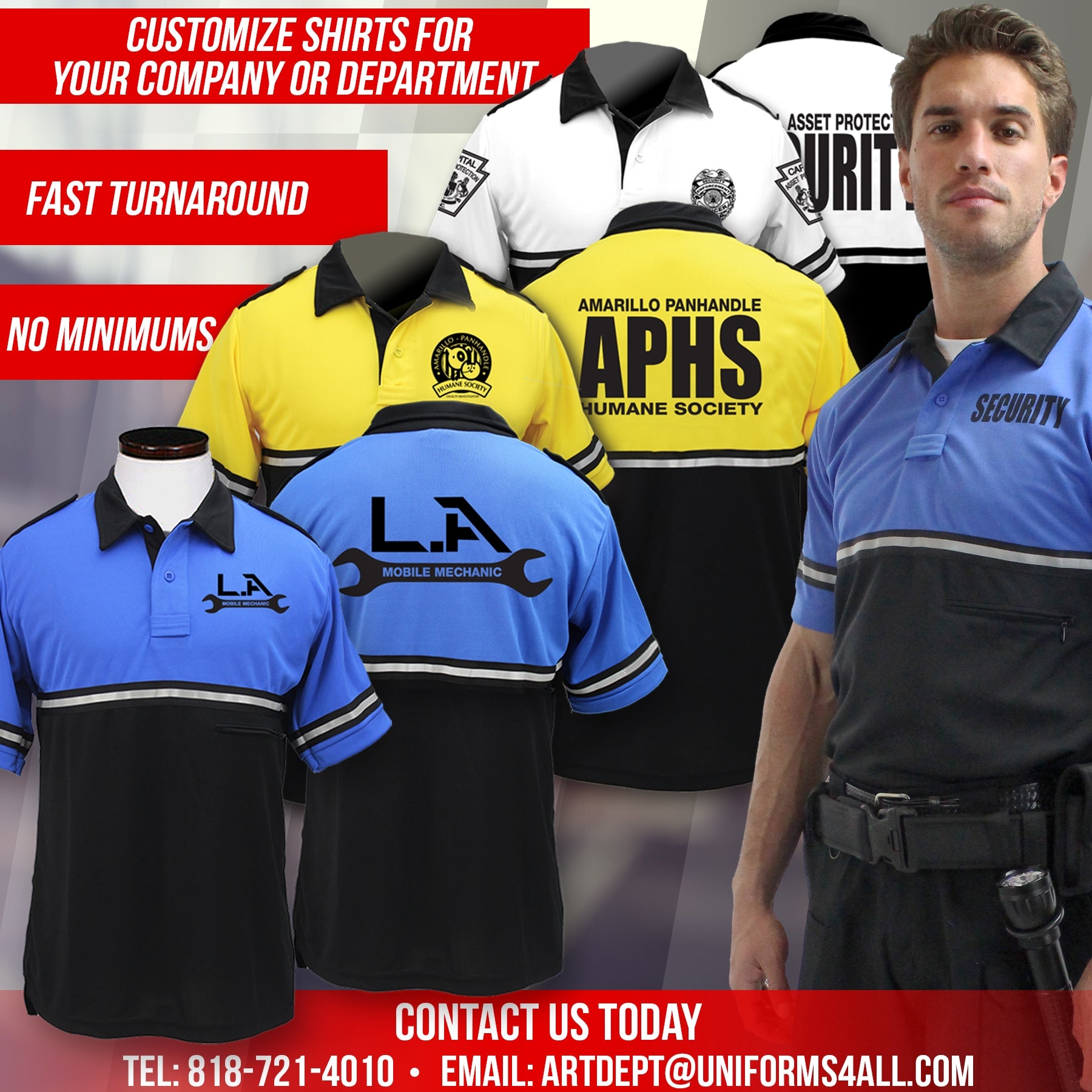 First Class Two Tone Bike Patrol Shirt with Zipper Pocket – Uniform ...