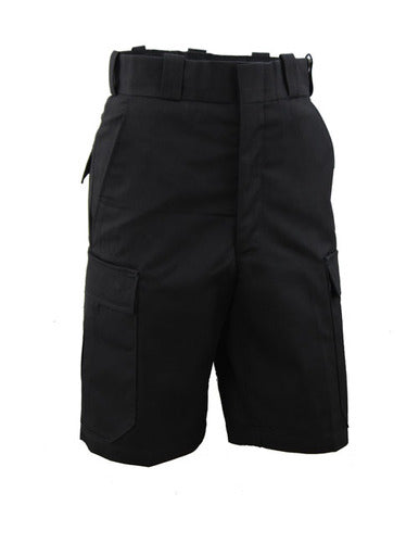 United Uniform TekTwill Poly Cotton Shorts (Black) – Uniform Warehouse ...